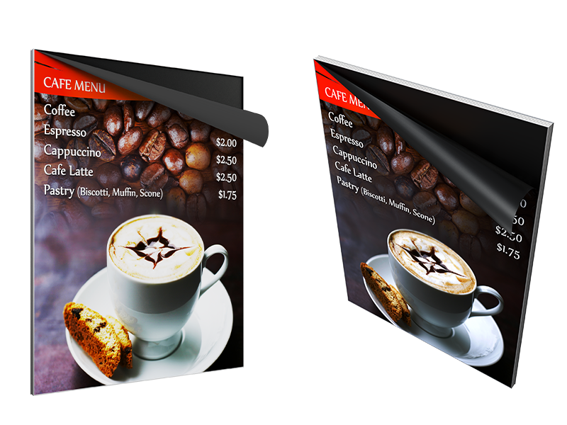 Interior Menu Boards | National Sign Systems
