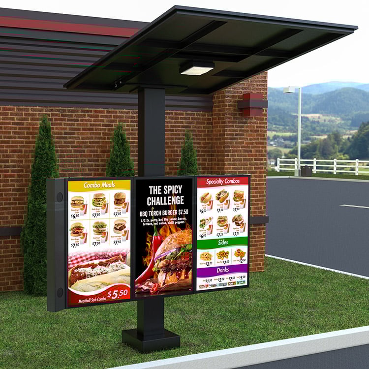 Revolution Digital Drive Thru Menu Boards for Restaurants | National ...