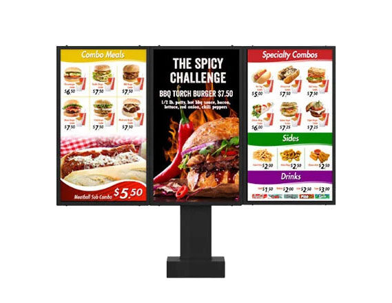 Revolution Digital Drive Thru Menu Boards for Restaurants | National ...